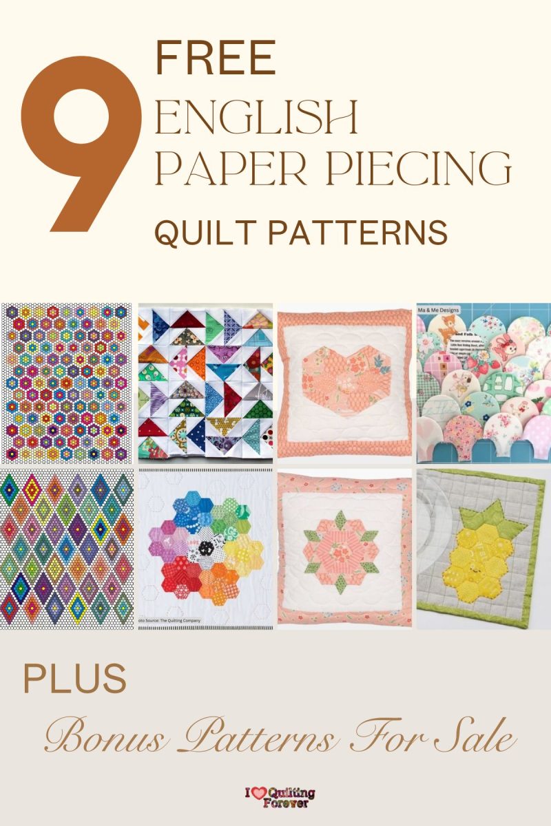Top 9 Free English Paper Piecing (EPP) Quilt Patterns (+6 Bonus ...