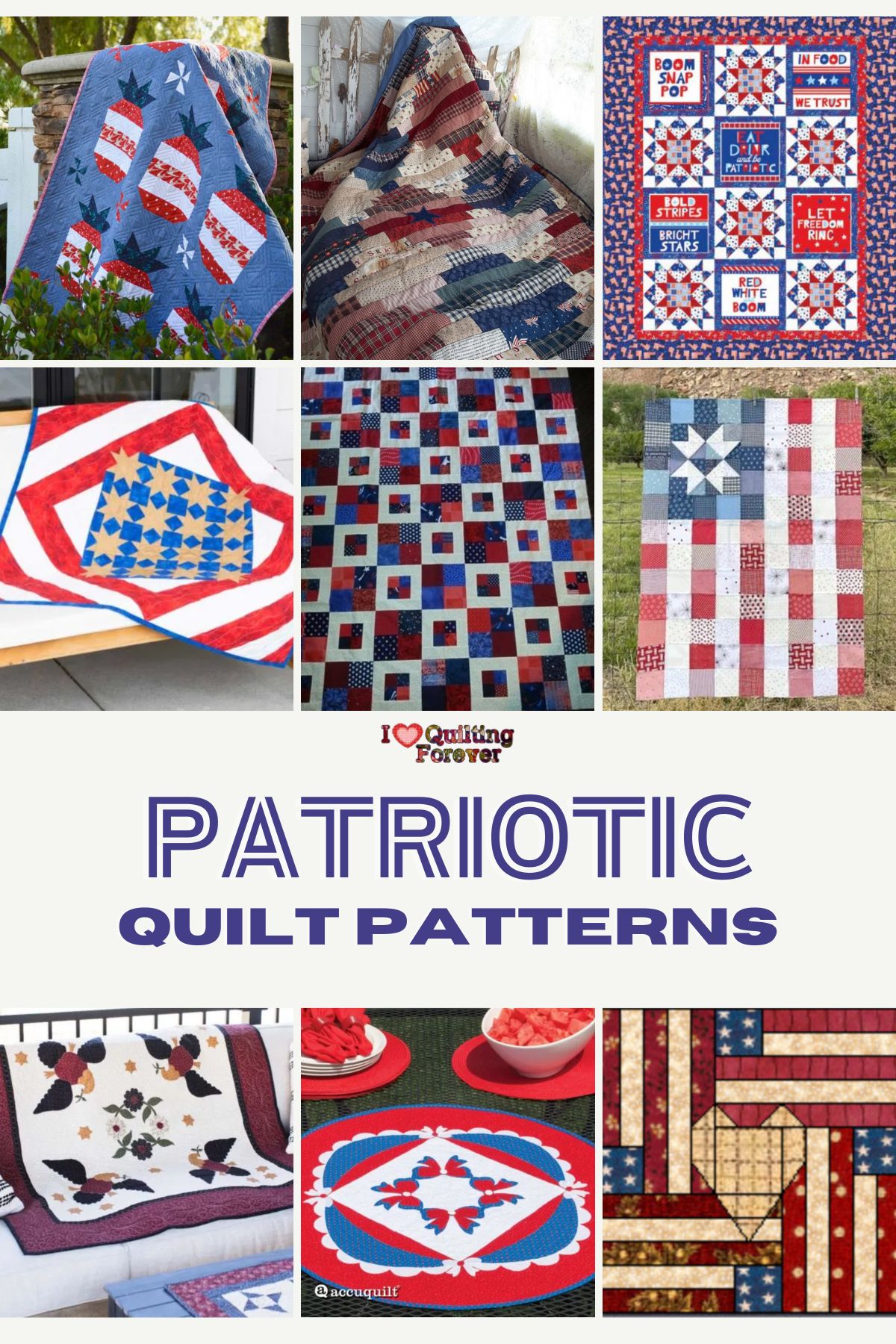 Top 22 Free Patriotic Quilt Patterns To Show Your Love For The Country ...