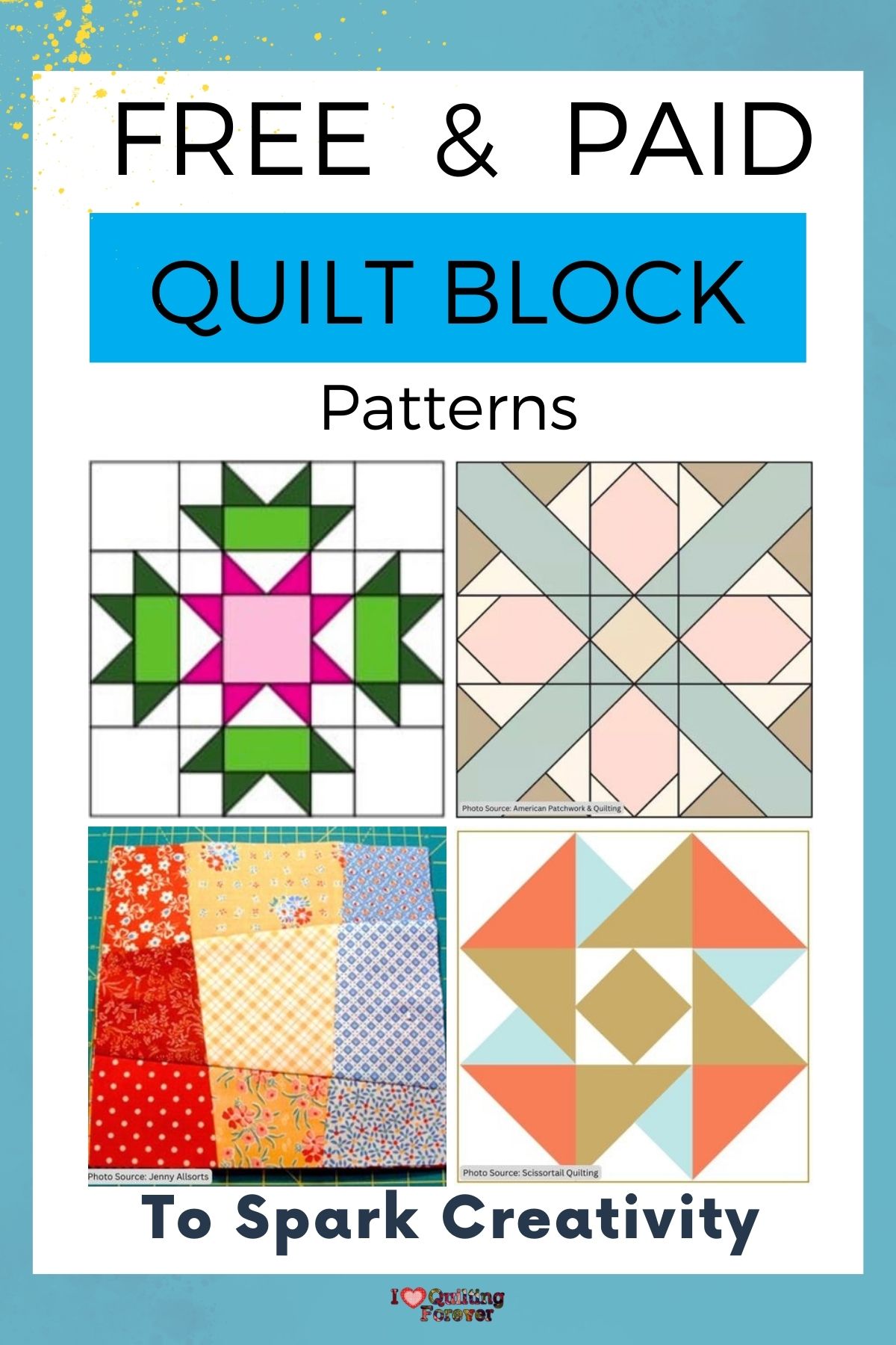Top 20 Free Beginner-Friendly And Easy Quilt Blocks (+10 Bonus Patterns ...