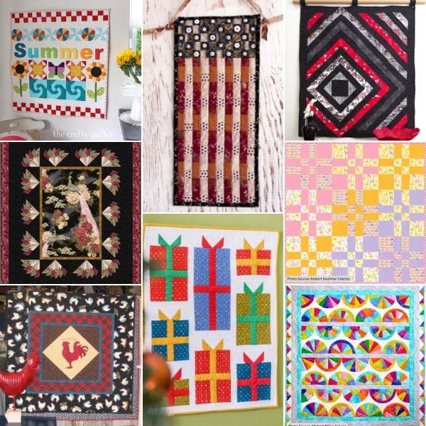 Top 16 Free Wall Hanging Quilt Patterns (+10 Bonus Patterns For Sale ...