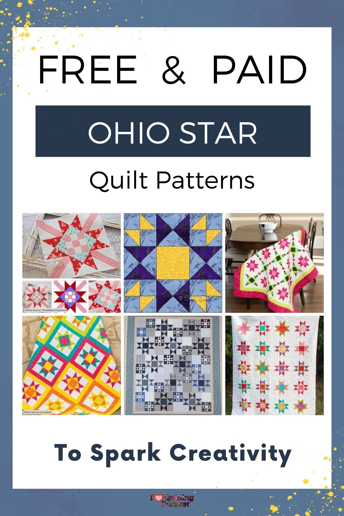 Top 11 Free Ohio Star Quilt Patterns (+6 Bonus Patterns For Sale) - I ...