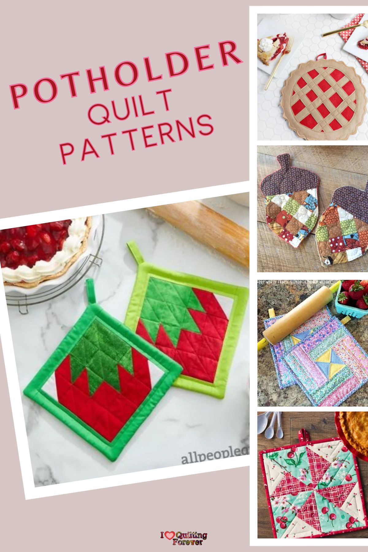 Top 11 Free Quilted Potholder Patterns (+10 Bonus Patterns For Sale ...