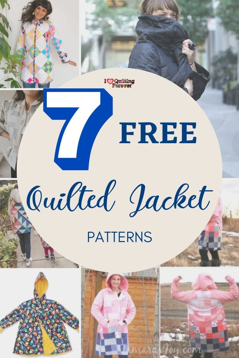 Top 7 Free Quilted Jacket Patterns (+8 Bonus Patterns For Sale) - I ...