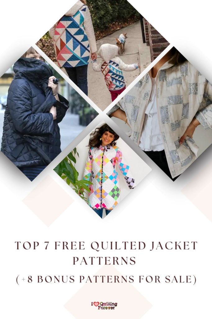 Top 7 Free Quilted Jacket Patterns (+8 Bonus Patterns For Sale) - I ...
