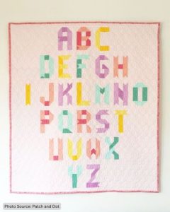 Top 6 Free ABC Quilts Your Child Will Love (+9 Bonus Patterns For Sale ...