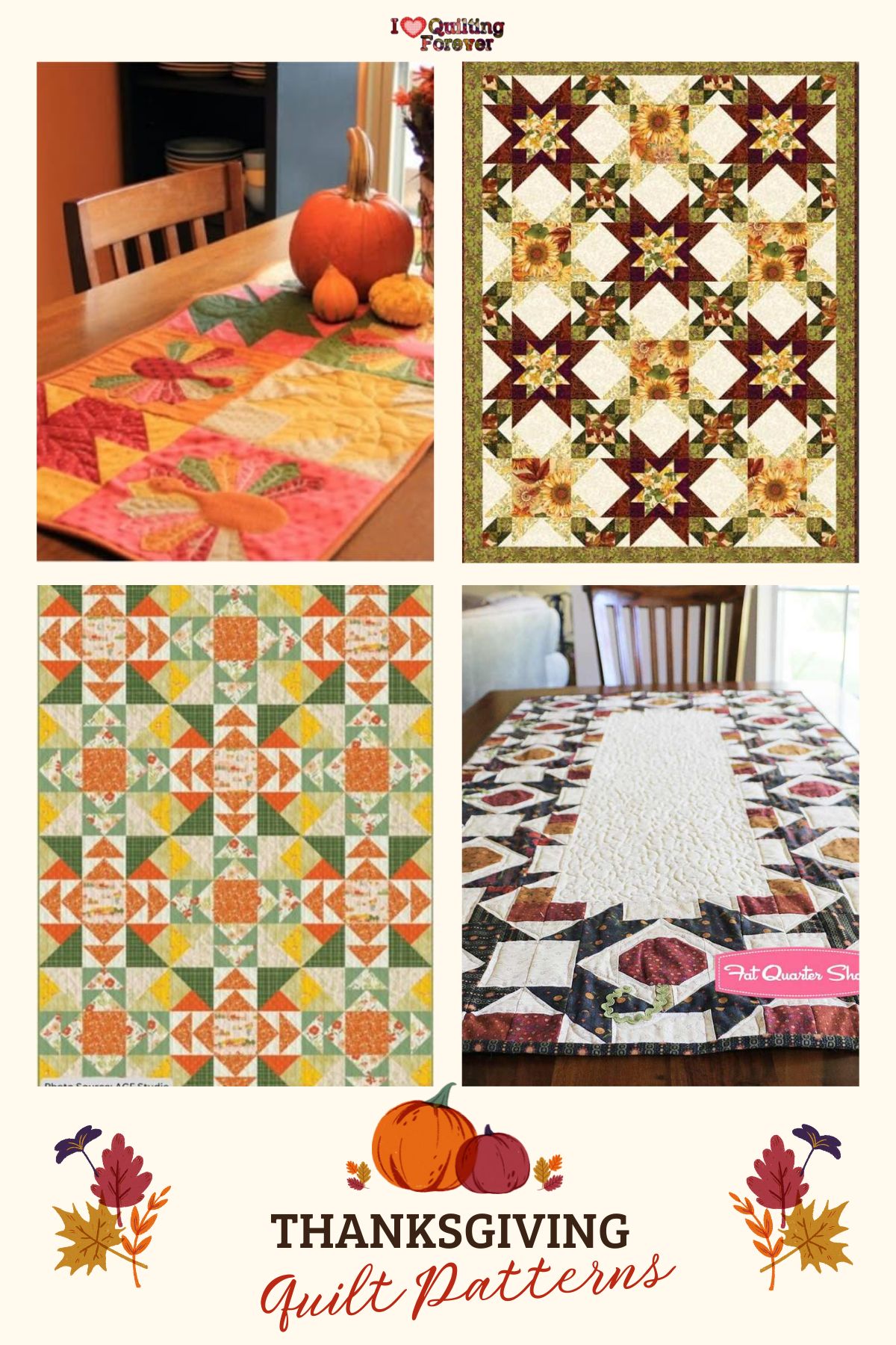 Top 20 Free Thanksgiving Quilt Patterns For Your Home Celebration (+8 ...