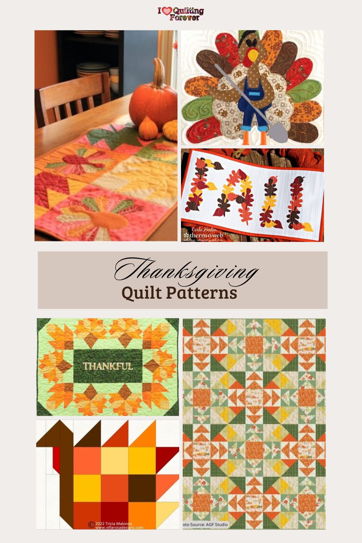 Top 20 Free Thanksgiving Quilt Patterns For Your Home Celebration (+8 ...
