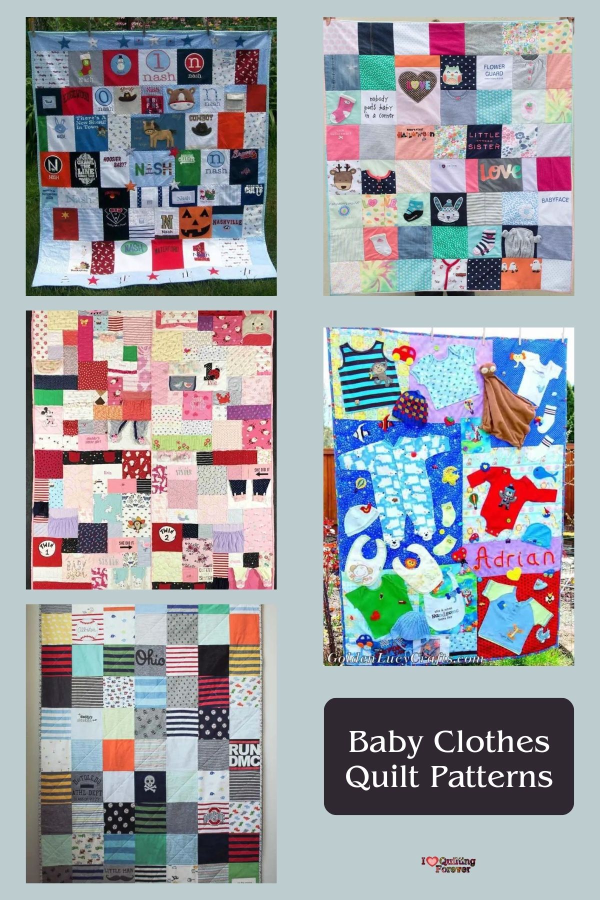 Top 8 Free Baby Clothes Quilt Patterns (+3 Bonus Patterns For Sale) - I ...