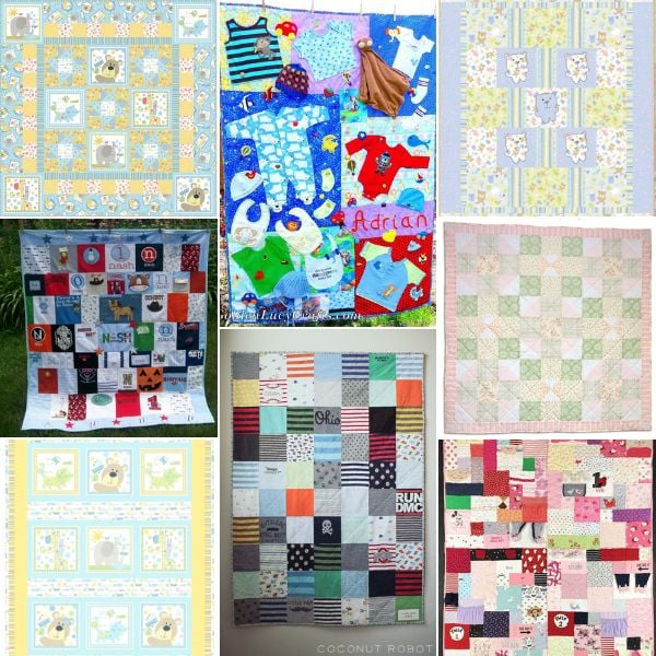 Top 8 Free Baby Clothes Quilt Patterns (+3 Bonus Patterns For Sale) - I ...