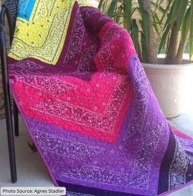 Top 13 Free Bandana Quilt Patterns (+2 Bonus Patterns For Sale) - I ...