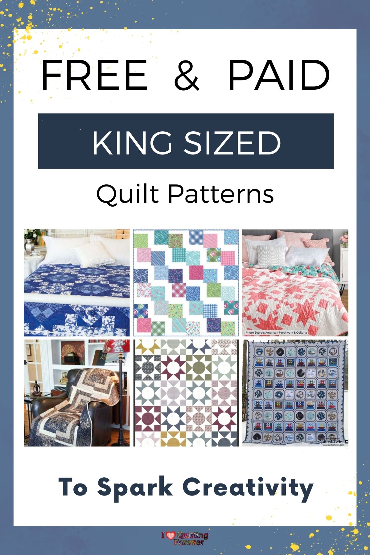 Top 12 Free King Size Quilt Patterns For You To Make (+10 Bonus ...