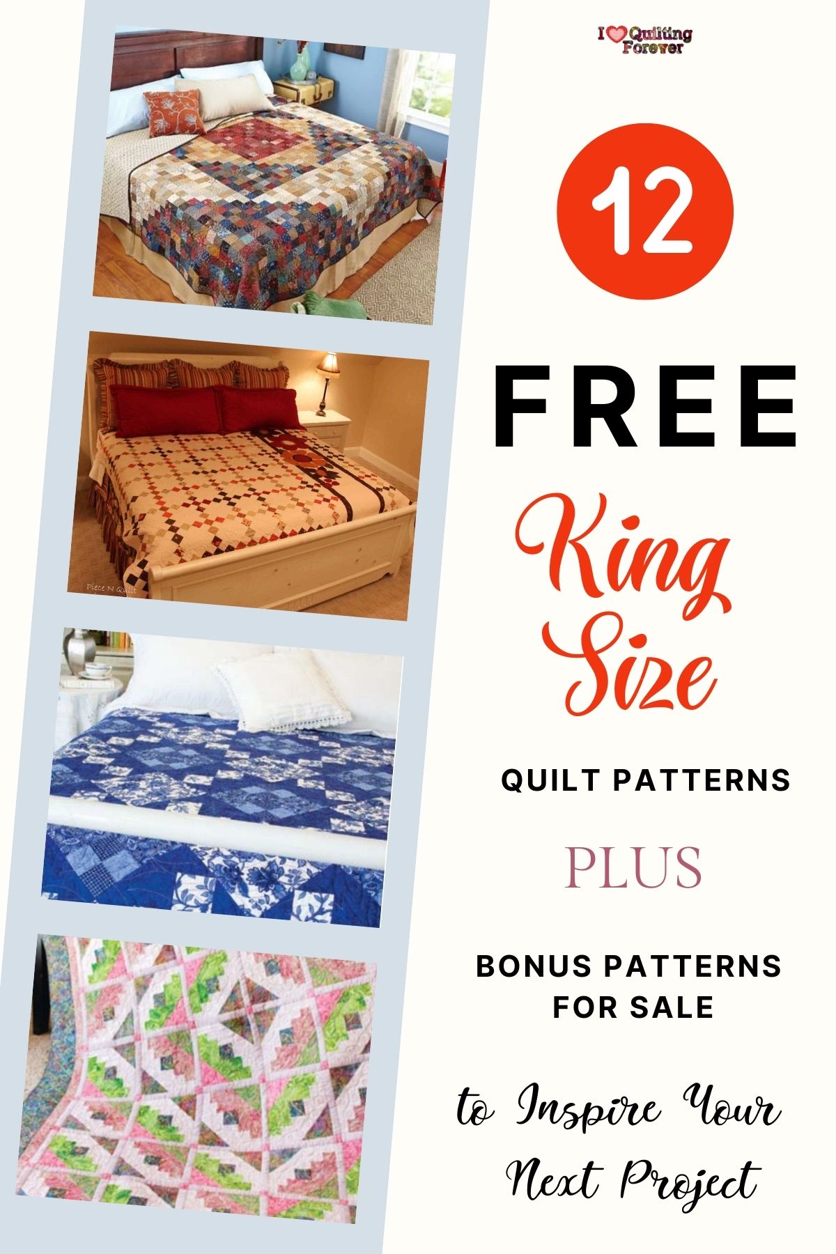 Top 12 Free King Size Quilt Patterns For You To Make (+10 Bonus ...