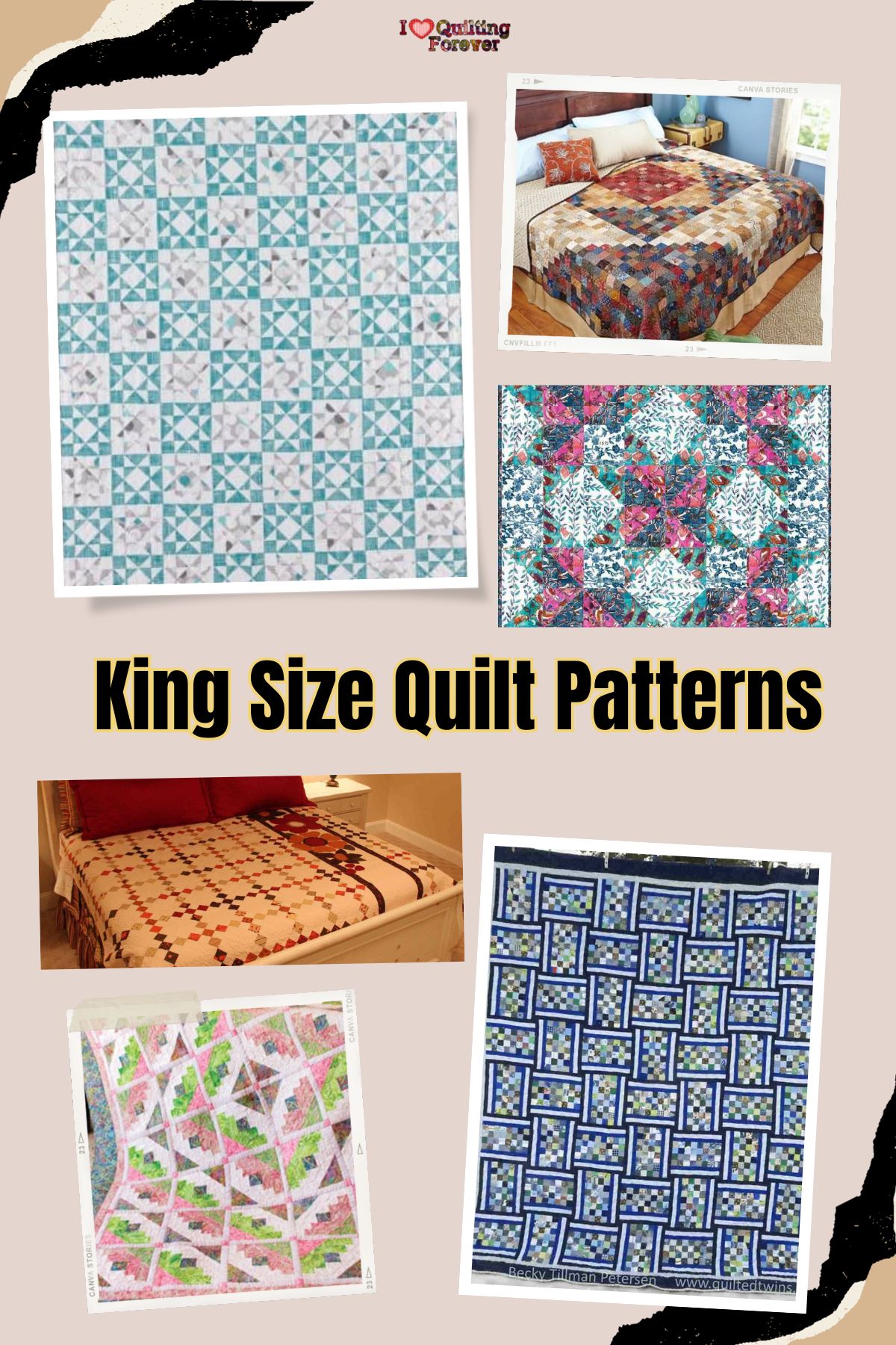 Top 10 Free King Size Quilt Patterns For You To Make (+10 Bonus ...