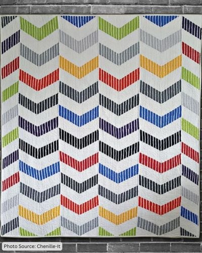 Top 16 Free Chevron Quilt Patterns (+10 Bonus Patterns For Sale) - I ...