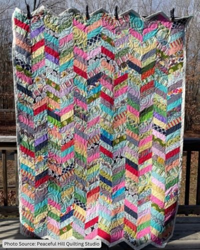 Top 16 Free Chevron Quilt Patterns (+10 Bonus Patterns For Sale) - I ...