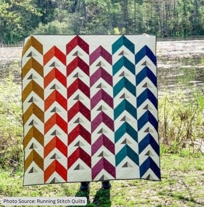 Top 16 Free Chevron Quilt Patterns (+10 Bonus Patterns For Sale) - I ...