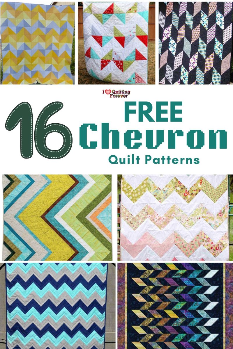 Top 16 Free Chevron Quilt Patterns (+10 Bonus Patterns For Sale) - I ...