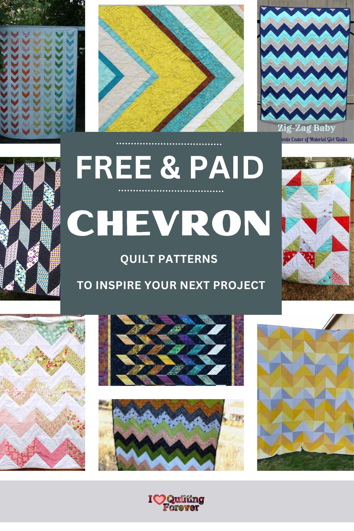 Top 16 Free Chevron Quilt Patterns (+10 Bonus Patterns For Sale) - I ...