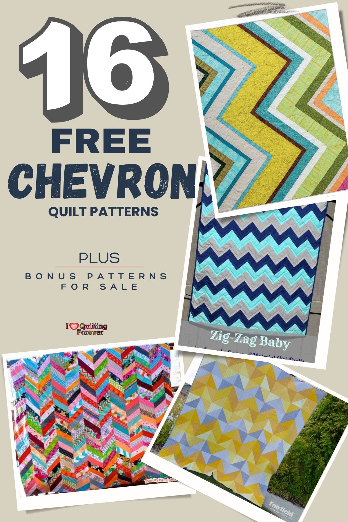 Top 16 Free Chevron Quilt Patterns (+10 Bonus Patterns For Sale) - I ...