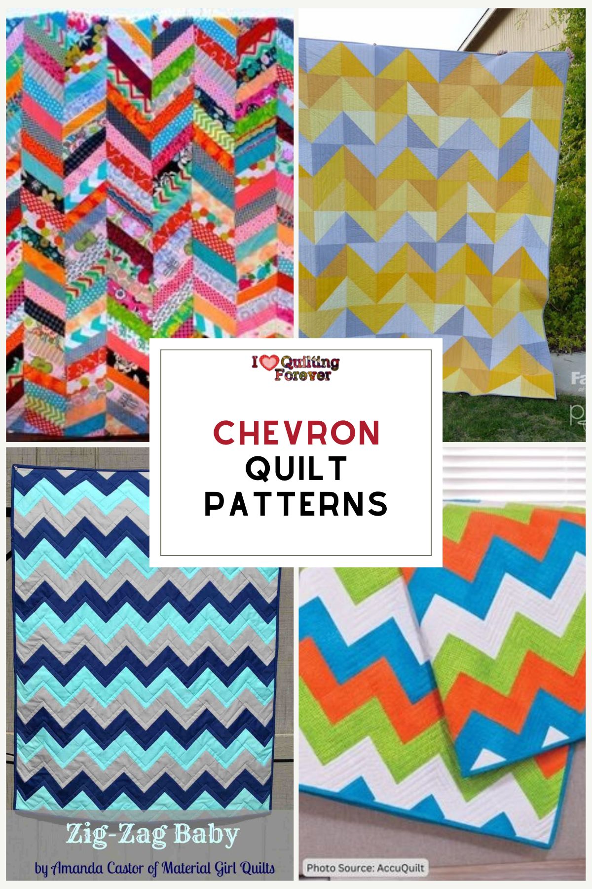 Top 16 Free Chevron Quilt Patterns (+10 Bonus Patterns For Sale) - I ...