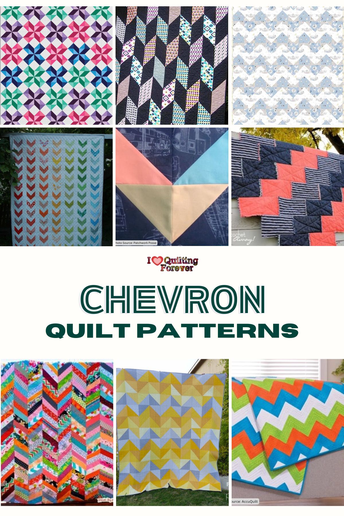 Top 16 Free Chevron Quilt Patterns (+10 Bonus Patterns For Sale) - I ...