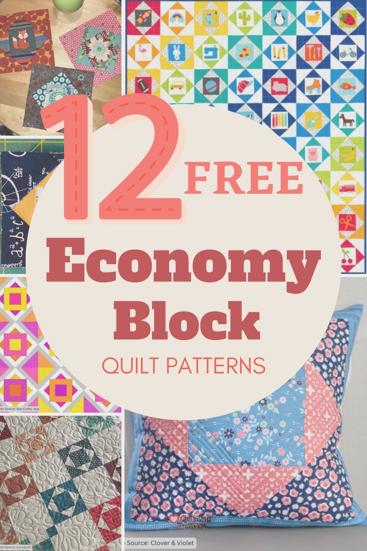 Top 12 Free Economy Block Quilt Patterns (+4 Bonus Patterns For Sale ...
