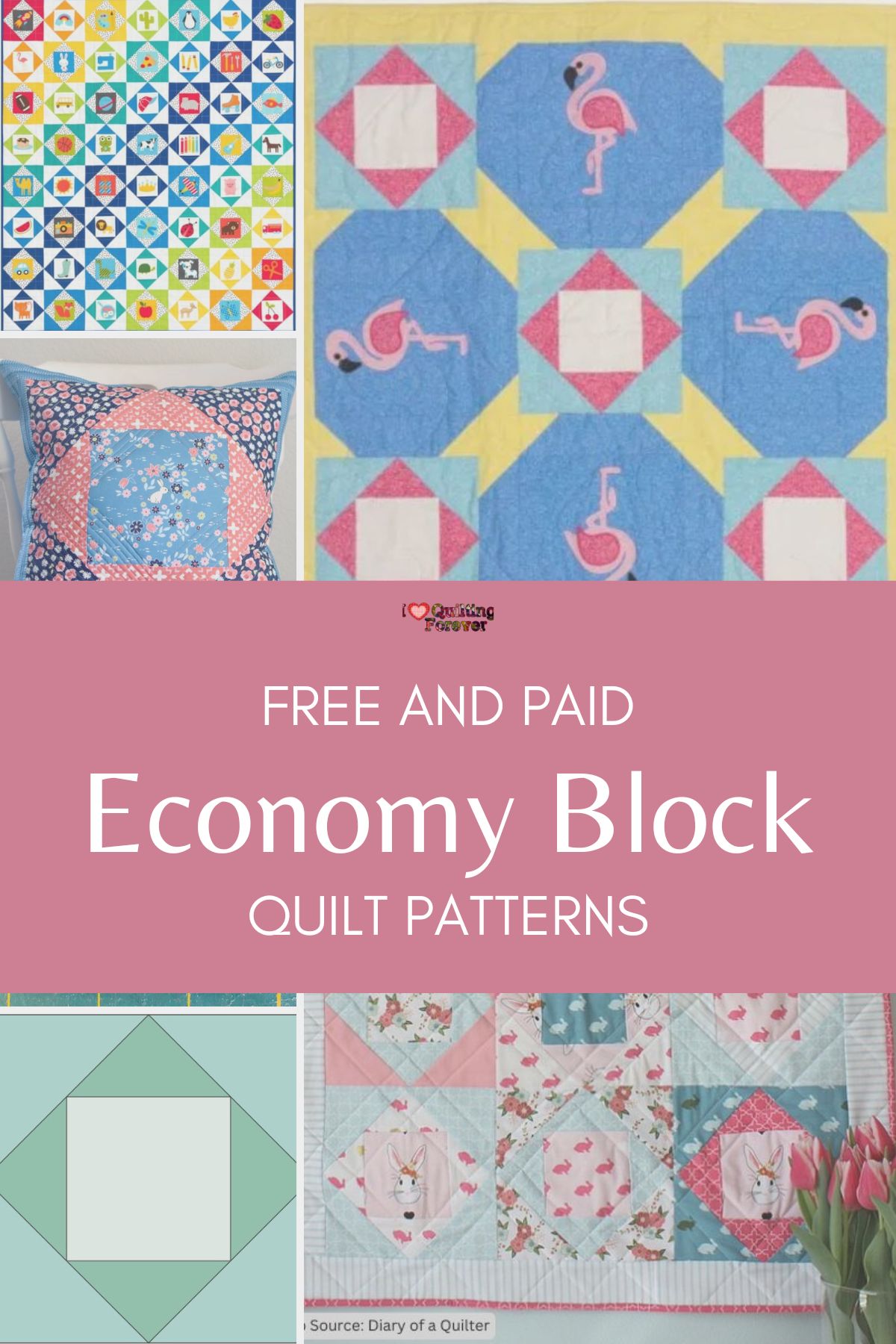 Top 12 Free Economy Block Quilt Patterns (+4 Bonus Patterns For Sale ...