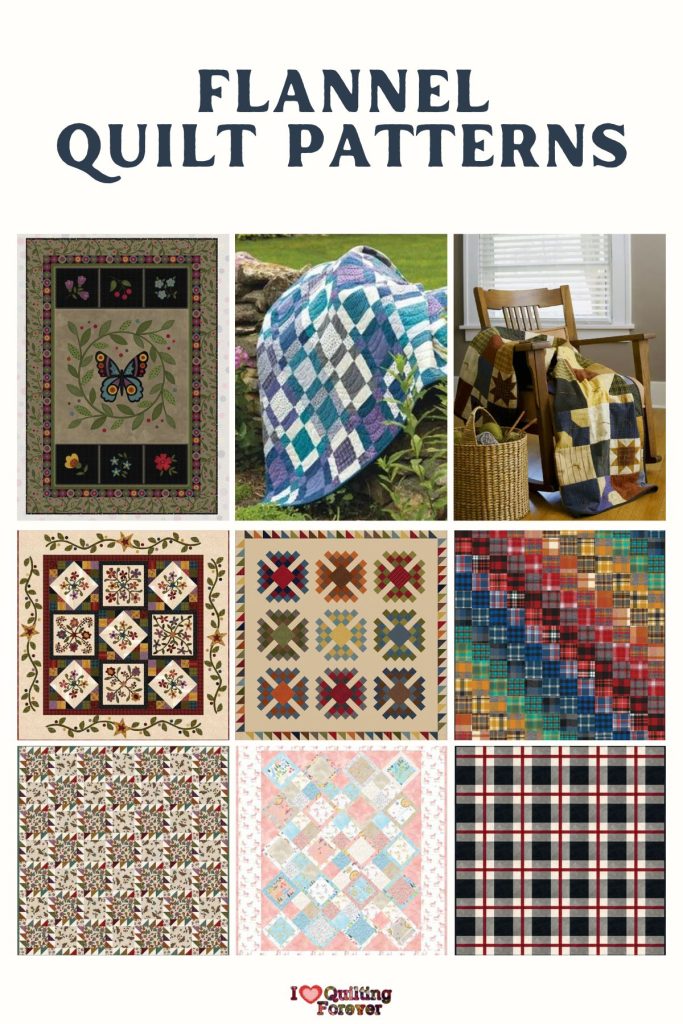 Top 13 Free Flannel Quilt Patterns (+5 Bonus Patterns For Sale) - I Love Quilting Forever