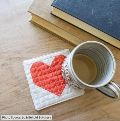 Top 10 Free Quilted Coaster Patterns (+6 Bonus Patterns For Sale) - I ...