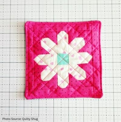 Top 10 Free Quilted Coaster Patterns (+6 Bonus Patterns For Sale) - I ...