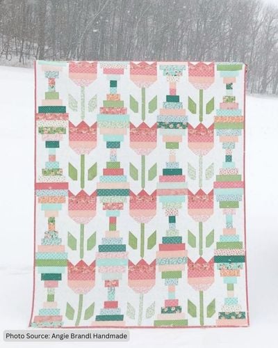 Top 17 Free Tulip Quilt Patterns (+8 Bonus Patterns For Sale) - I Love ...