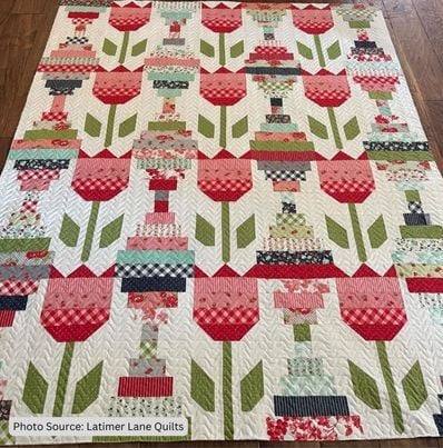 Top 17 Free Tulip Quilt Patterns (+8 Bonus Patterns For Sale) - I Love ...