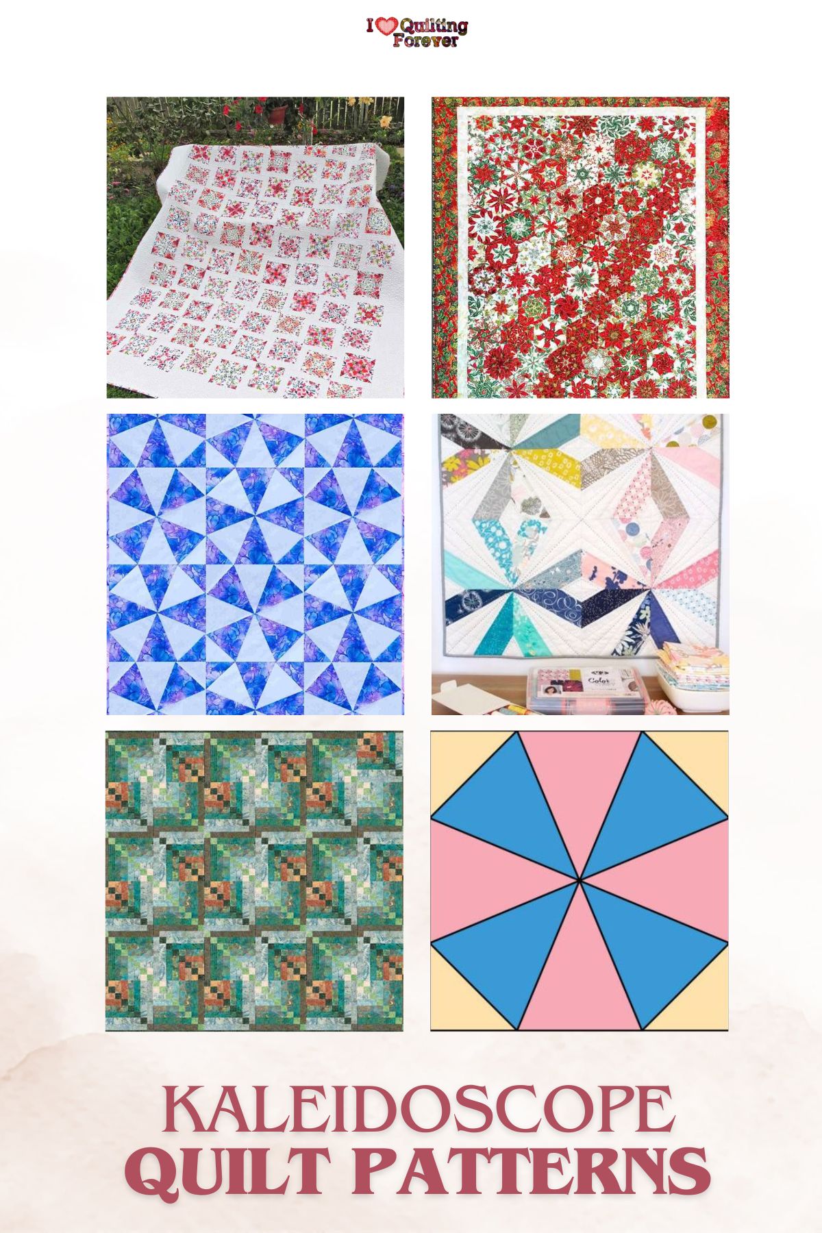 Top 9 Free Kaleidoscope Quilt Patterns (+8 Bonus Patterns For Sale) - I ...