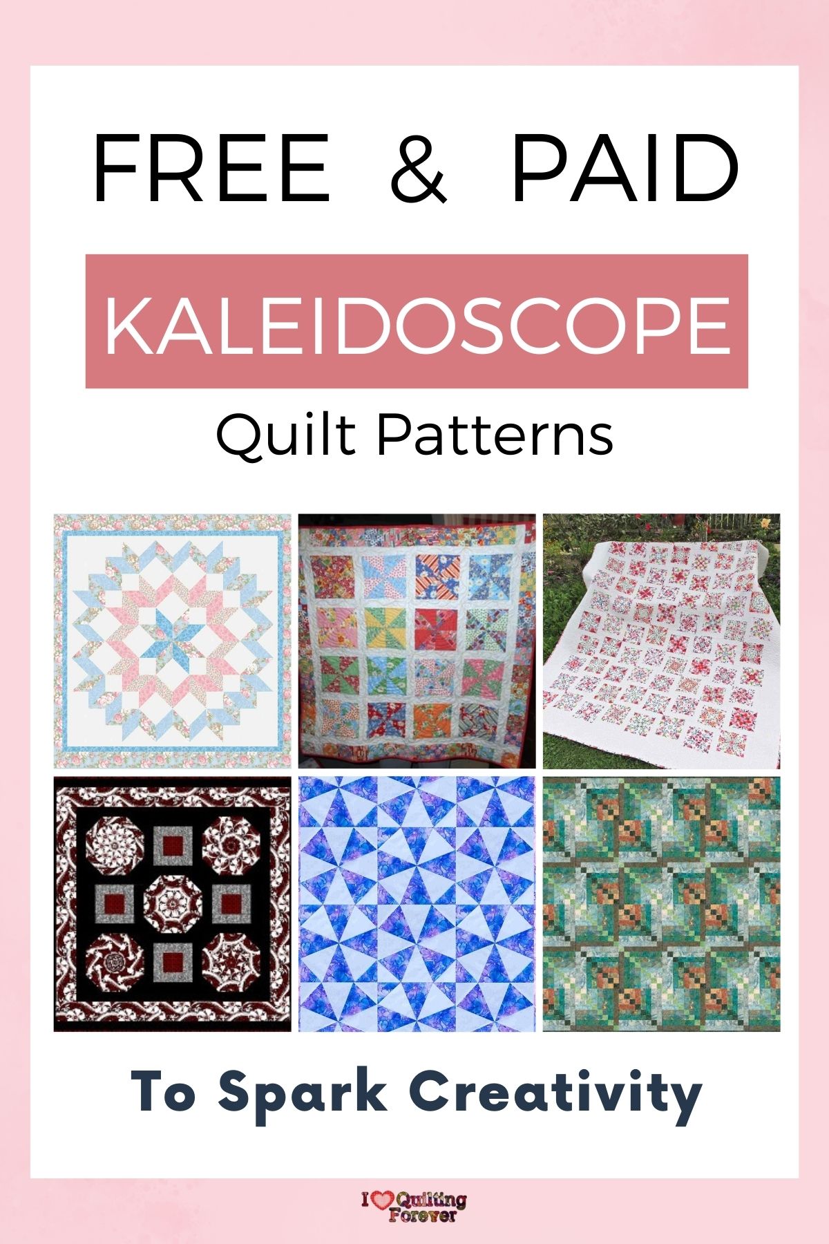 Top 9 Free Kaleidoscope Quilt Patterns (+8 Bonus Patterns For Sale) - I ...