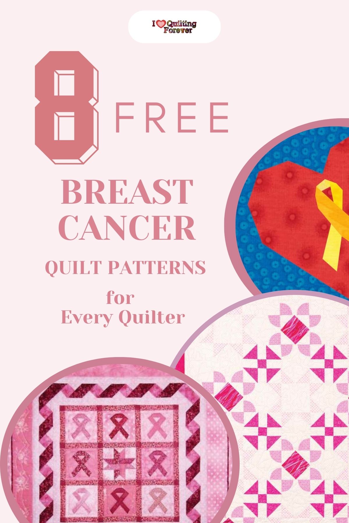 Top 8 Free Breast Cancer Quilt Patterns (+2 Bonus Patterns For Sale ...