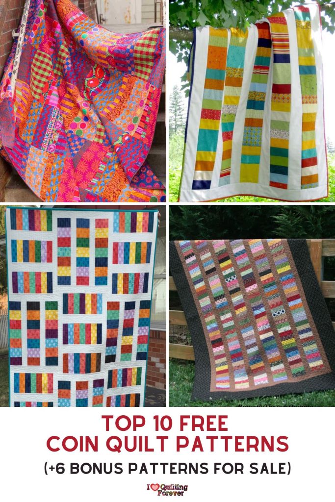 Top 10 Free Coin Quilt Patterns (+6 Bonus Patterns For Sale - I Love ...