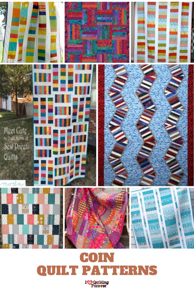 Top 9 Free Coin Quilt Patterns (+6 Bonus Patterns For Sale - I Love ...