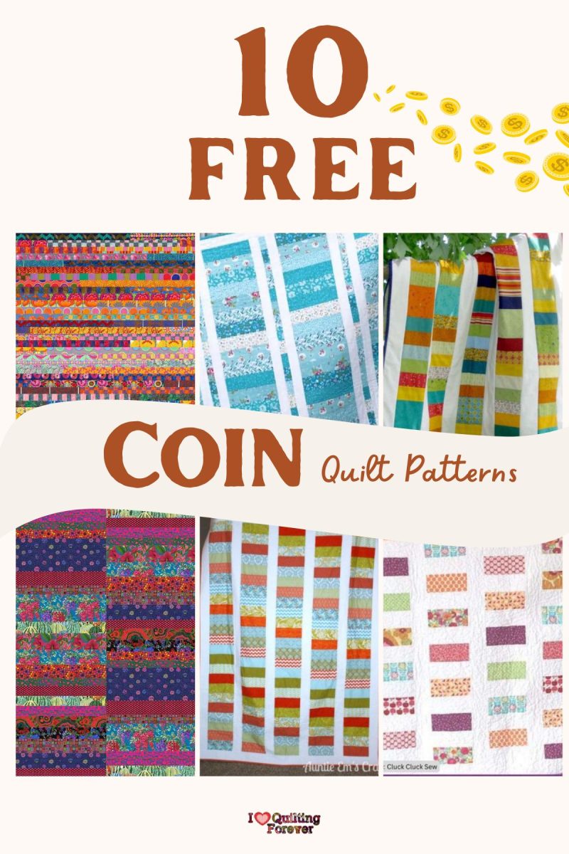 Top 10 Free Coin Quilt Patterns (+6 Bonus Patterns For Sale - I Love ...