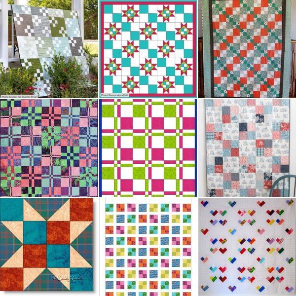Top 15 Free Four Patch Quilt Patterns (+6 Bonus Patterns For Sale) - I ...