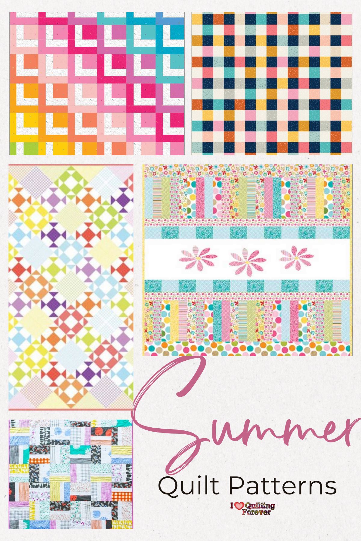 Top 24 Free Summer Quilt Patterns (+8 Bonus Patterns For Sale) - I Love ...