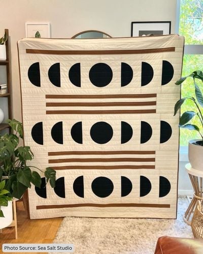 Top 16 Free Moon Quilt Patterns (+7 Bonus Patterns For Sale) - I Love ...