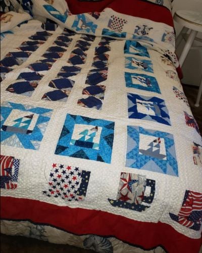 Top 17 Free Nautical Quilt Patterns To Try (+12 Bonus Patterns For Sale ...