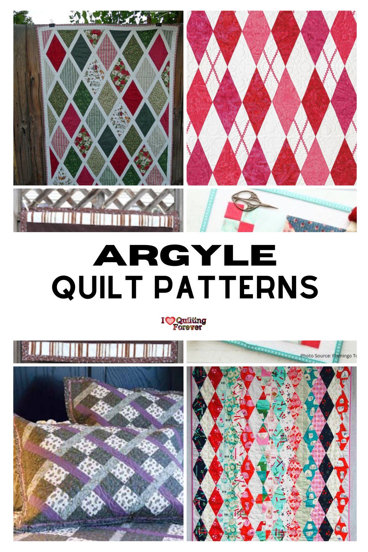 Top 7 Free Argyle Quilt Patterns (+5 Bonus Patterns For Sale) - I Love ...