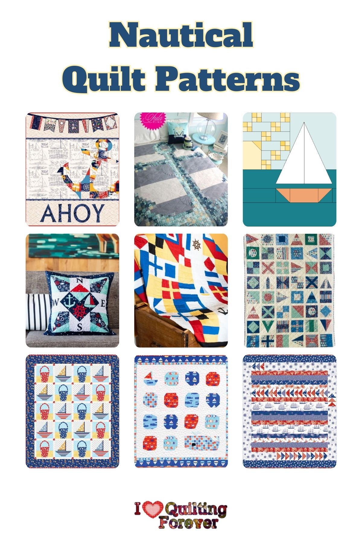 Top 15 Free Nautical Quilt Patterns To Try (+8 Bonus Patterns For Sale ...