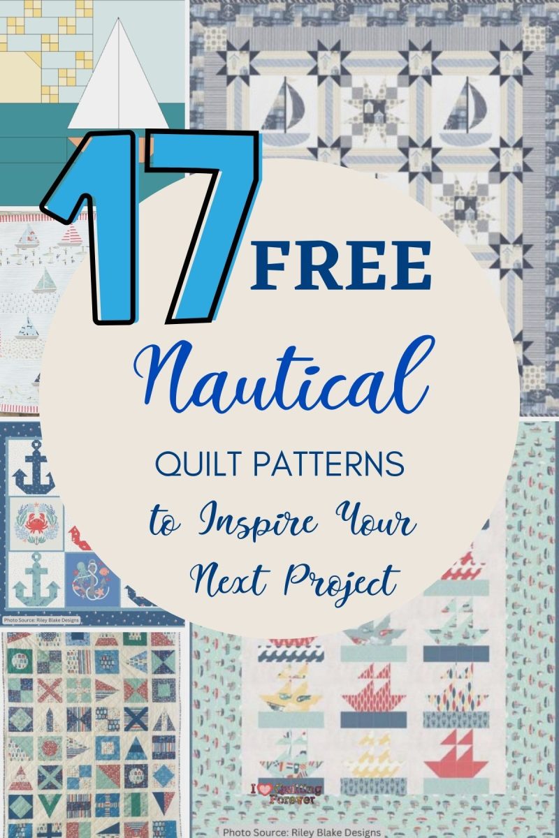 Top 17 Free Nautical Quilt Patterns To Try (+12 Bonus Patterns For Sale ...