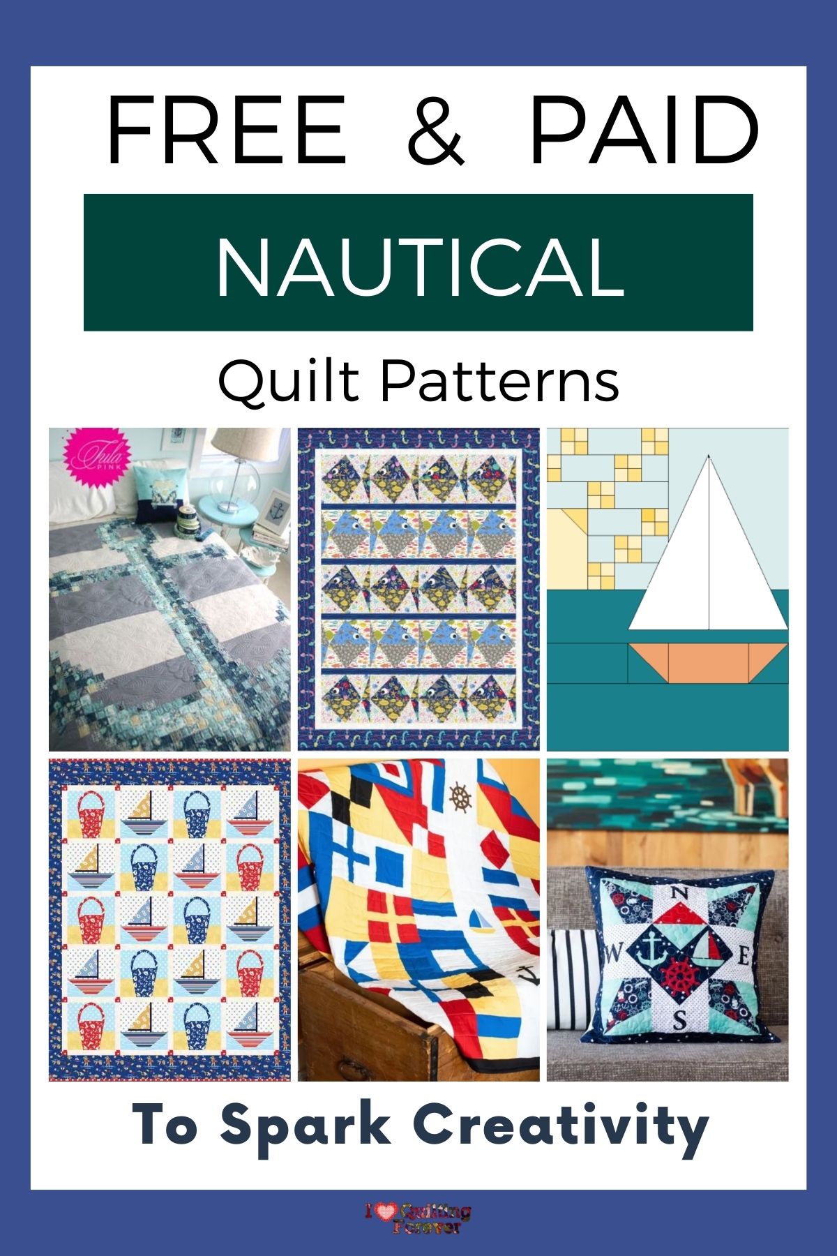 Top 17 Free Nautical Quilt Patterns To Try (+12 Bonus Patterns For Sale ...