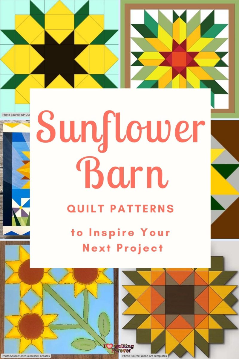 Top Free Sunflower Barn Quilt Patterns (+6 Bonus Patterns For Sale) - I ...