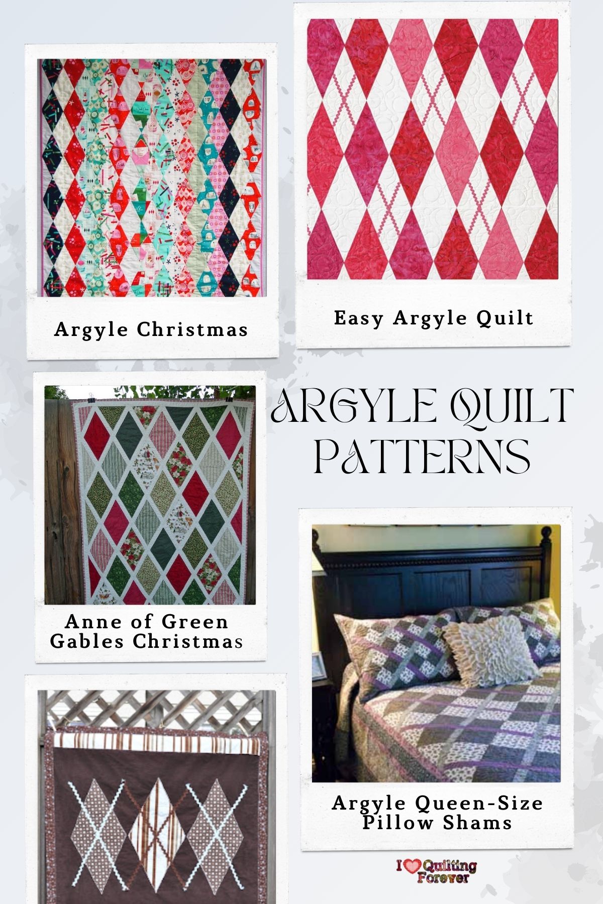 Top 7 Free Argyle Quilt Patterns (+4 Bonus Patterns For Sale) - I Love ...