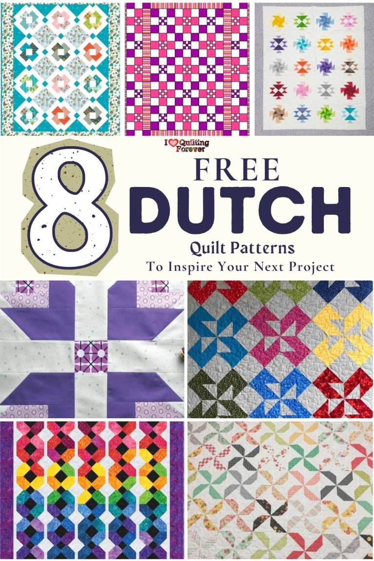 Top 8 Free Dutch Quilt Patterns That Are Timeless (+7 Bonus Patterns ...