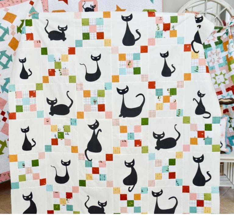 Top 25 Free Cat Quilt Patterns (+15 Bonus Patterns For Sale) - I Love ...